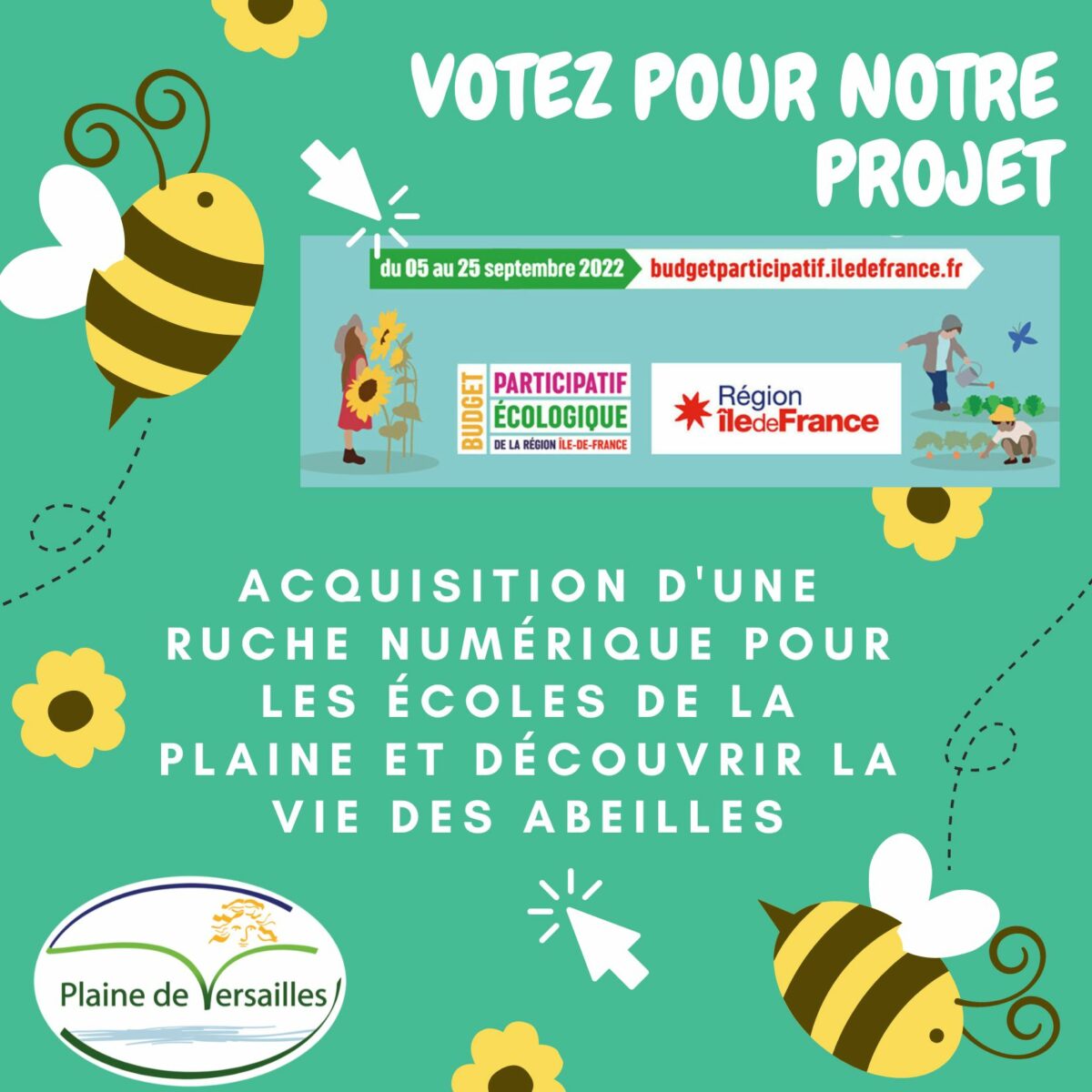 Votez pour notre projet